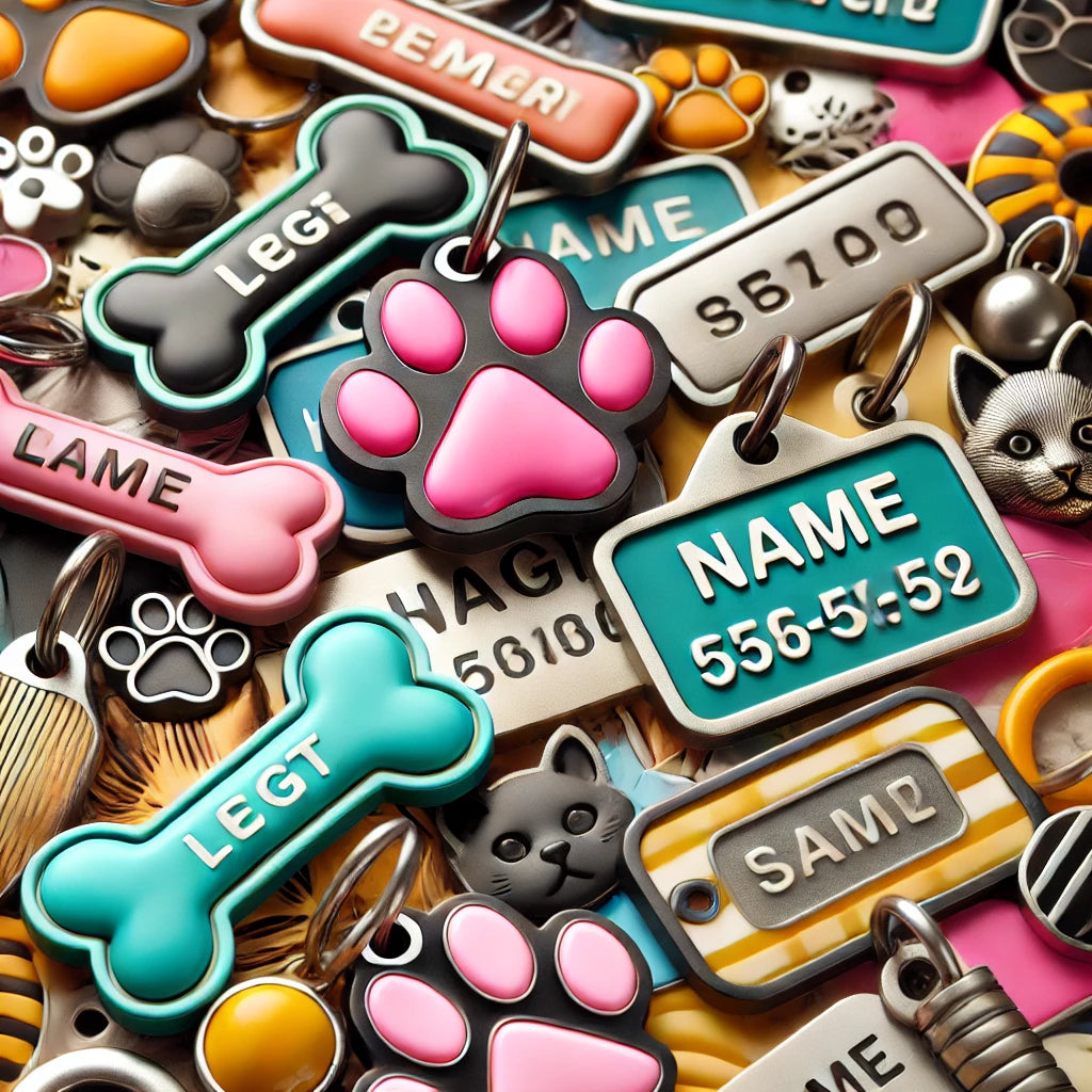 How to Choose the Perfect Pet Collar Tag for Your Furry Friend – Jhumru ...